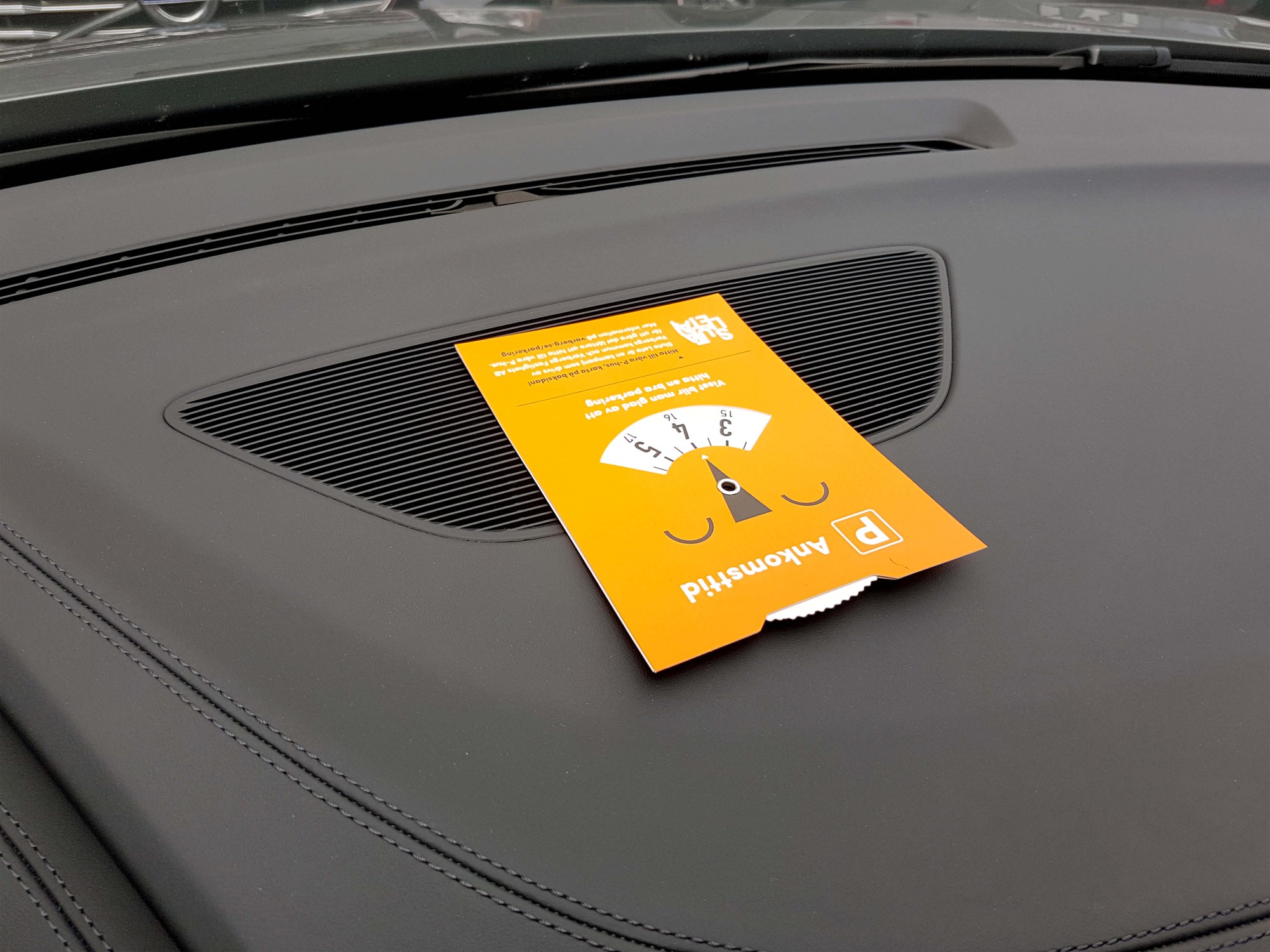 Parkeringsskiva med digitaltryck - EASYTRYCK.se