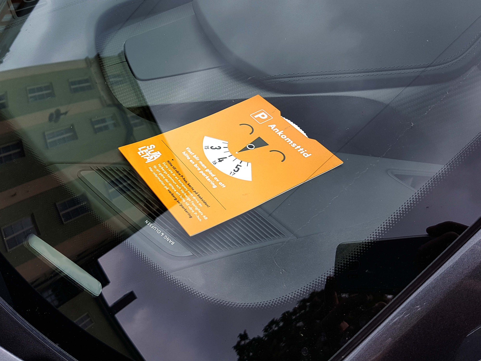 Parkeringsskiva med digitaltryck - EASYTRYCK.se